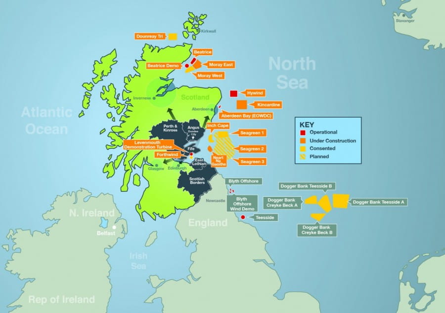 Wind farms | Forth and Tay Offshore